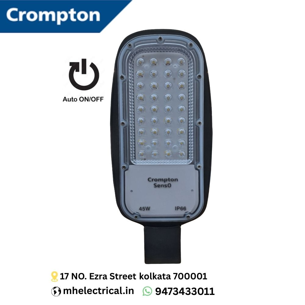 Crompton 45W Senso Led Street Light - MH Electrical