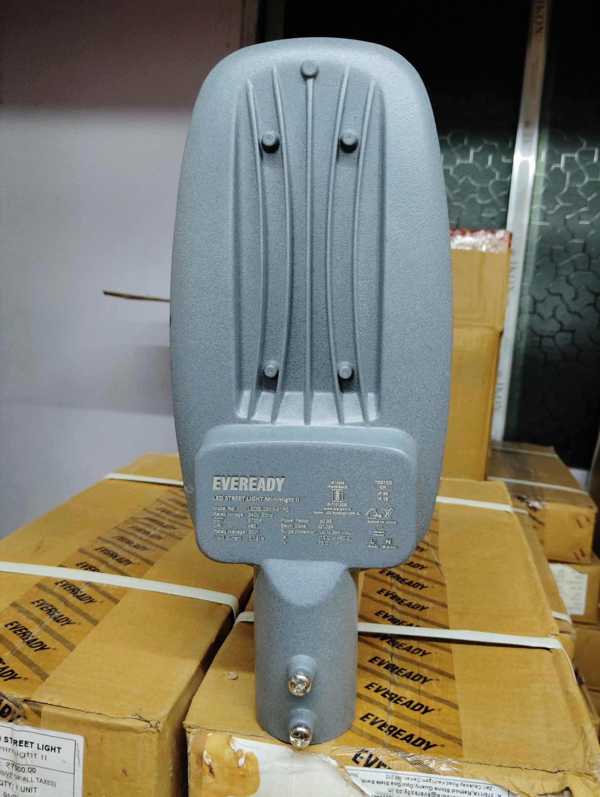 Eveready 30W Street Light LEDSL030I-01PC - MH Electrical